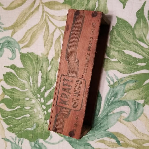 Accents | Antique Kraft American Cheese Box | Poshmark